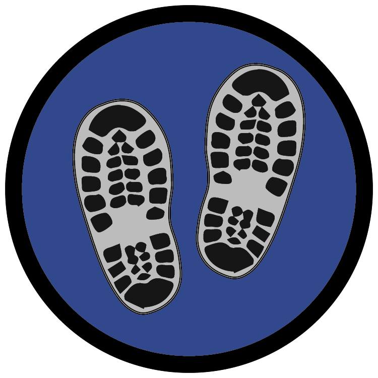 Foot Prints - Tread Style (Set of 12) – Imaginate Your Space