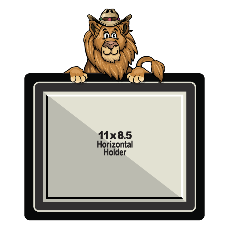Lion Information Station Signs | Themed Paper Holders | PunchArt ...