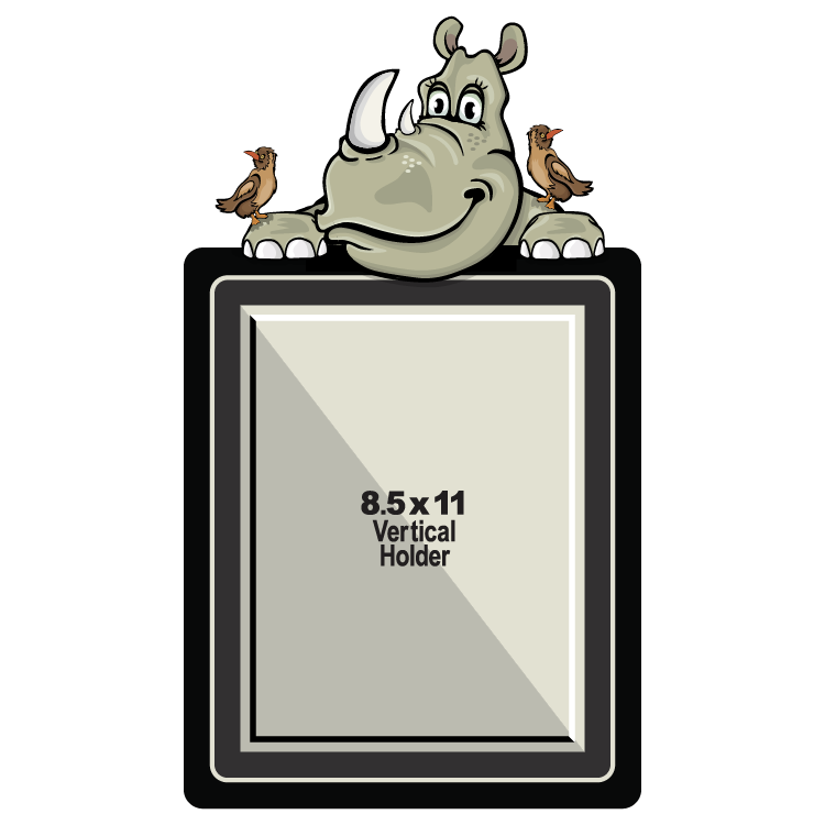 Rhino Information Station Signs | Themed Paper Holders | PunchArt ...