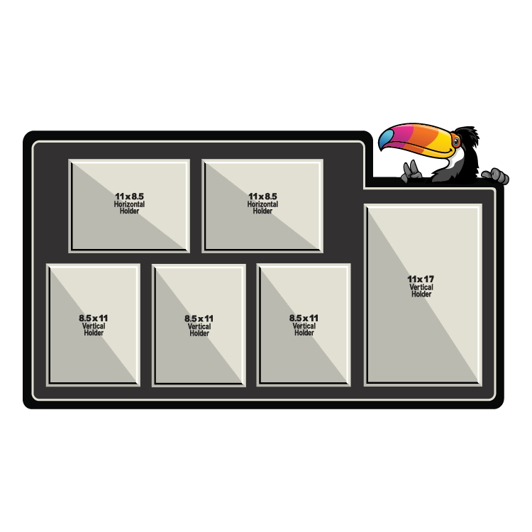 Toucan Information Station Signs | Themed Paper Holders | PunchArt ...