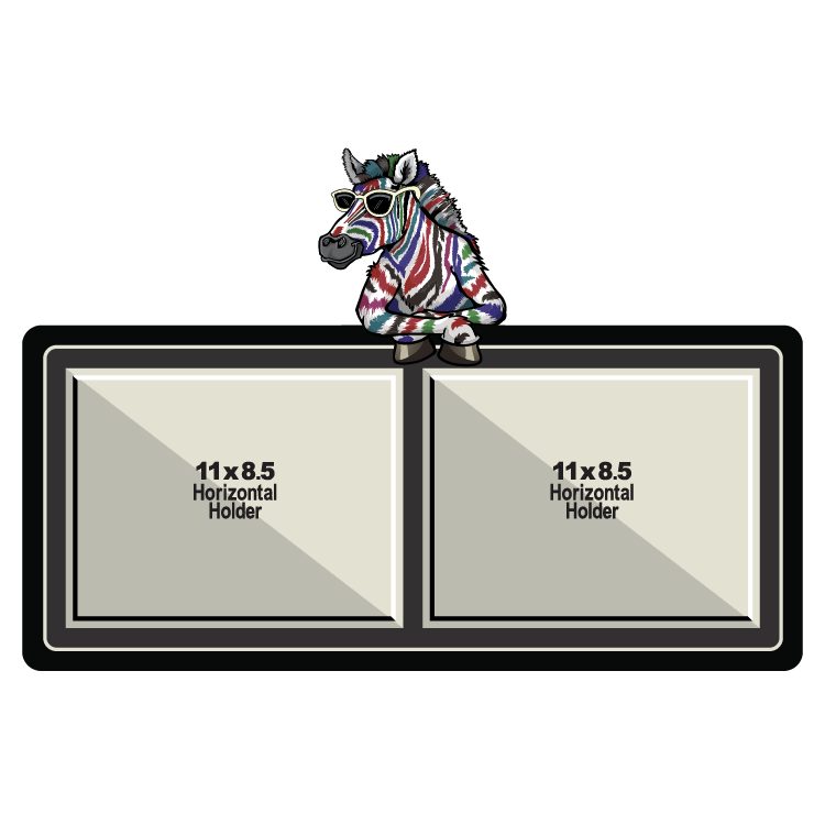 Zebra Information Station Signs | Themed Paper Holders | PunchArt ...